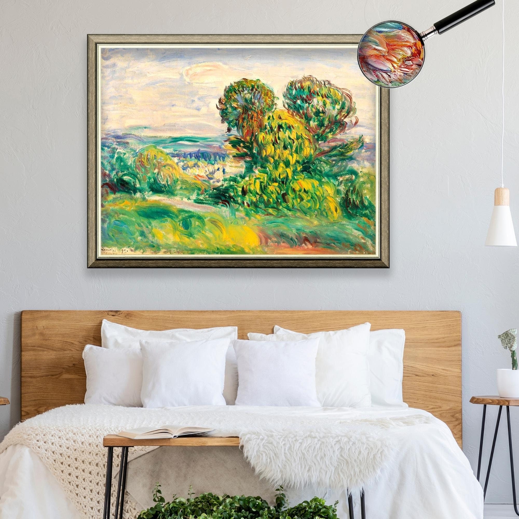 Pierre Auguste Renoir Trees Museum Quality 3D Oil Canvas - Etsy