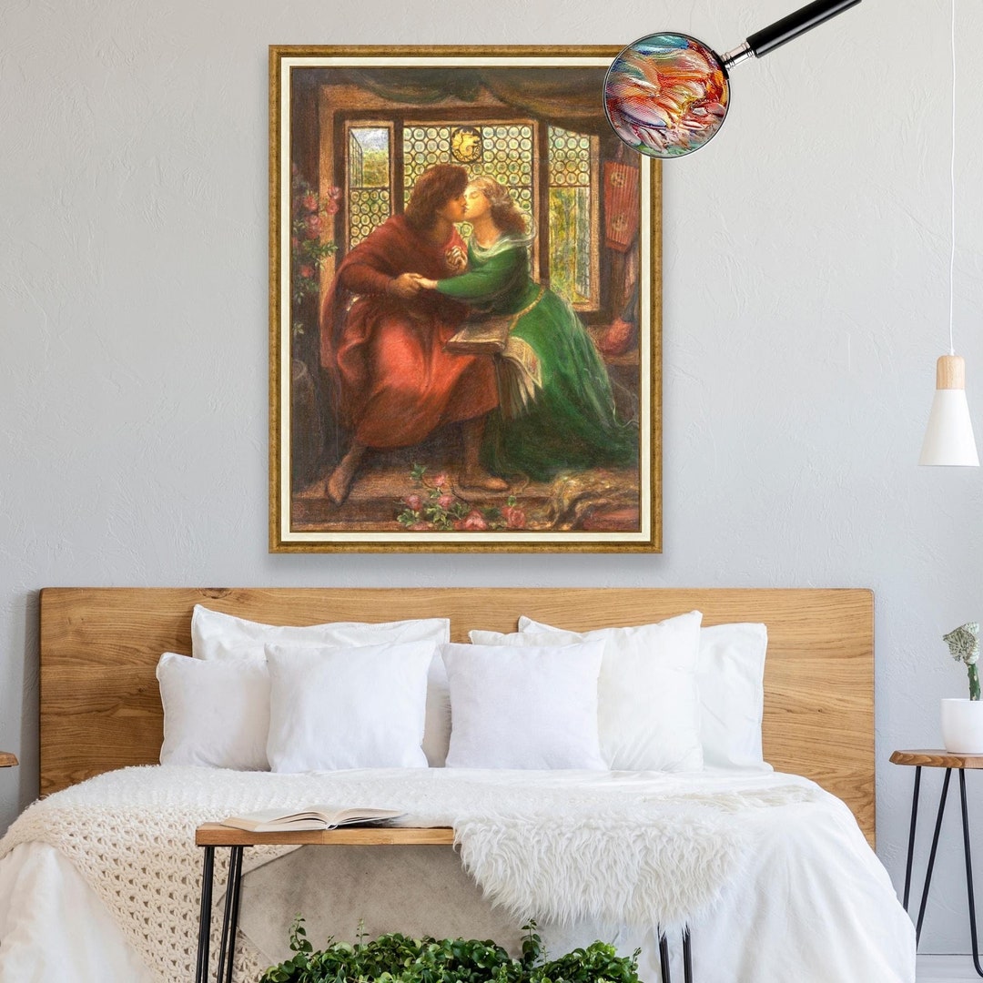 Dante Gabriel Rossetti Paolo and Francesca Da Rimini Museum Quality 3D ...