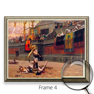 Jean Leon Gerome - Pollice Verso Gladiator at the Colosseum Arena ...