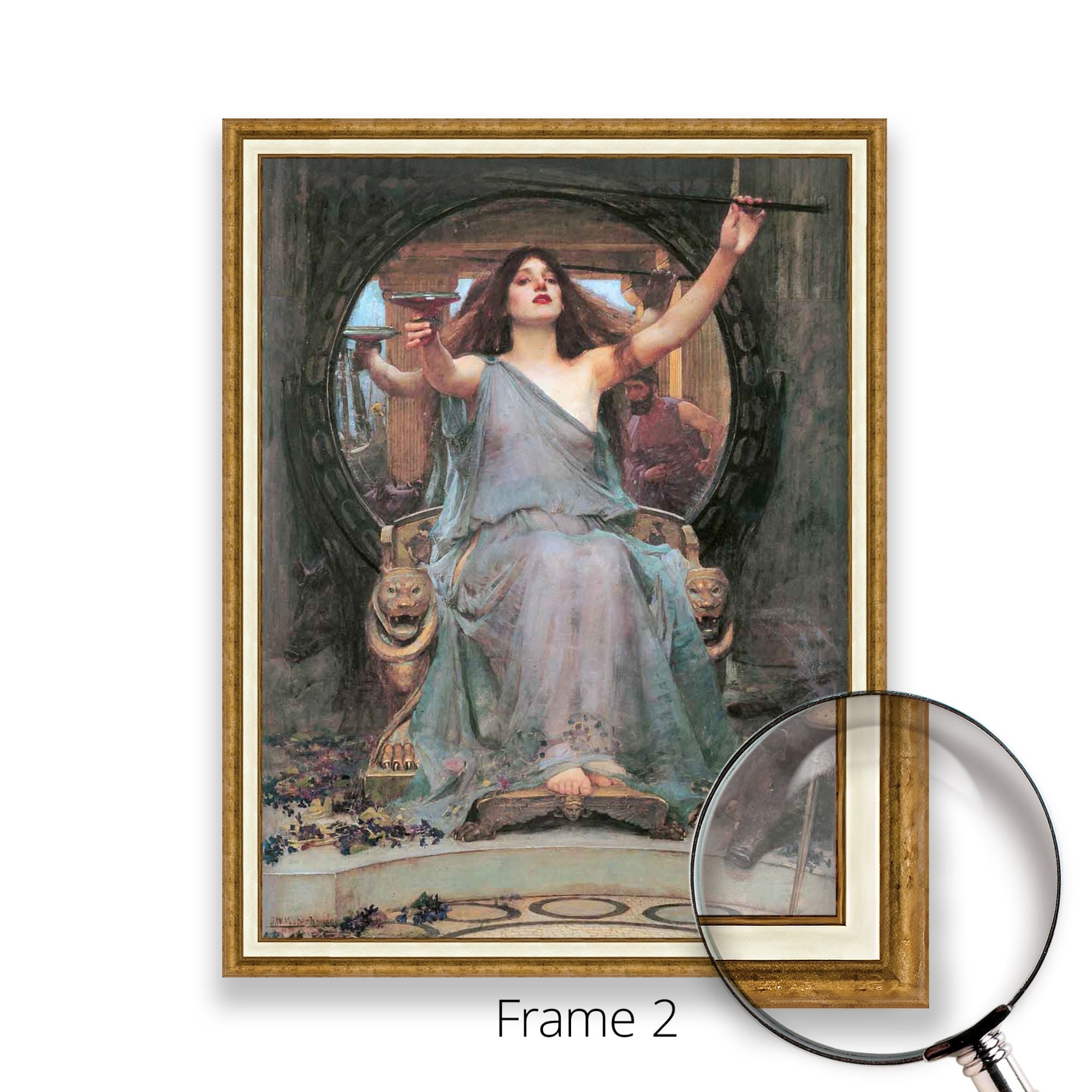 Circe And Odysseus Drawing