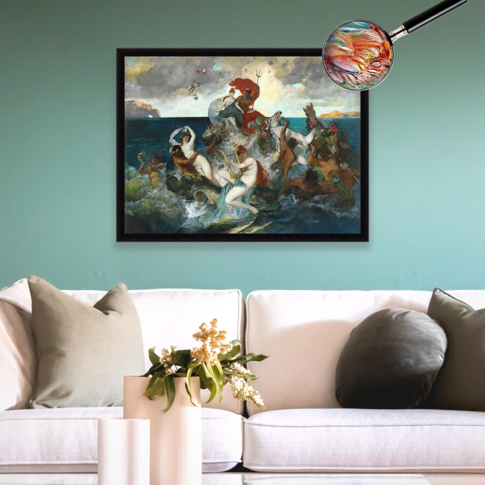 Jan Gossaert Neptune And Amphitrite