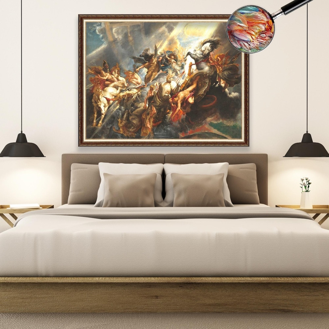 Peter Paul Rubens the Fall of Phaeton Museum Quality 3D Oil Canvas ...
