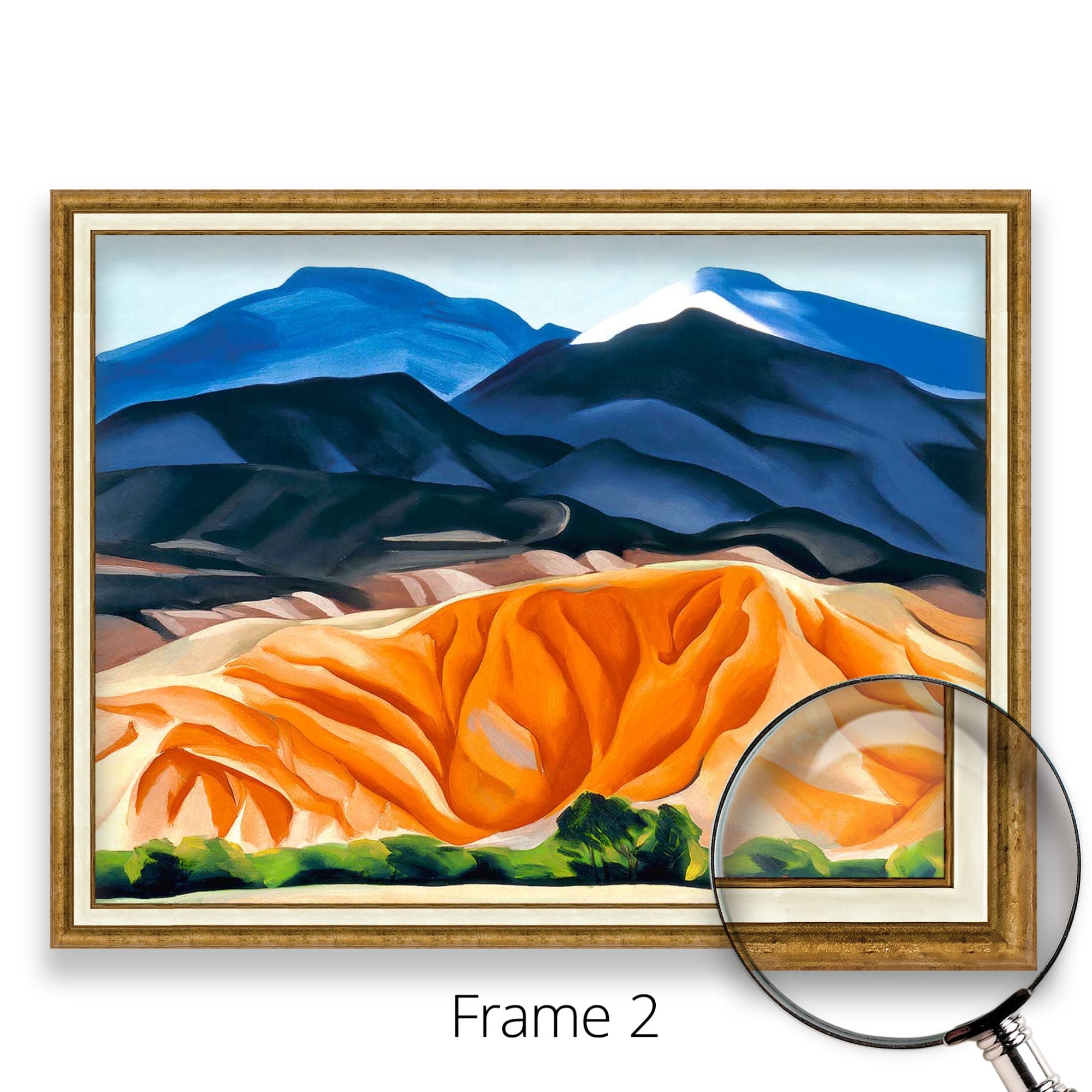 Georgia O’keeffe - Black Mesa Landscape | Museum Quality 3D Oil Canvas ...