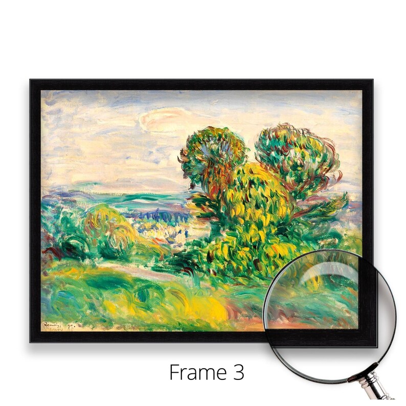Pierre Auguste Renoir Trees Museum Quality 3D Oil Canvas - Etsy
