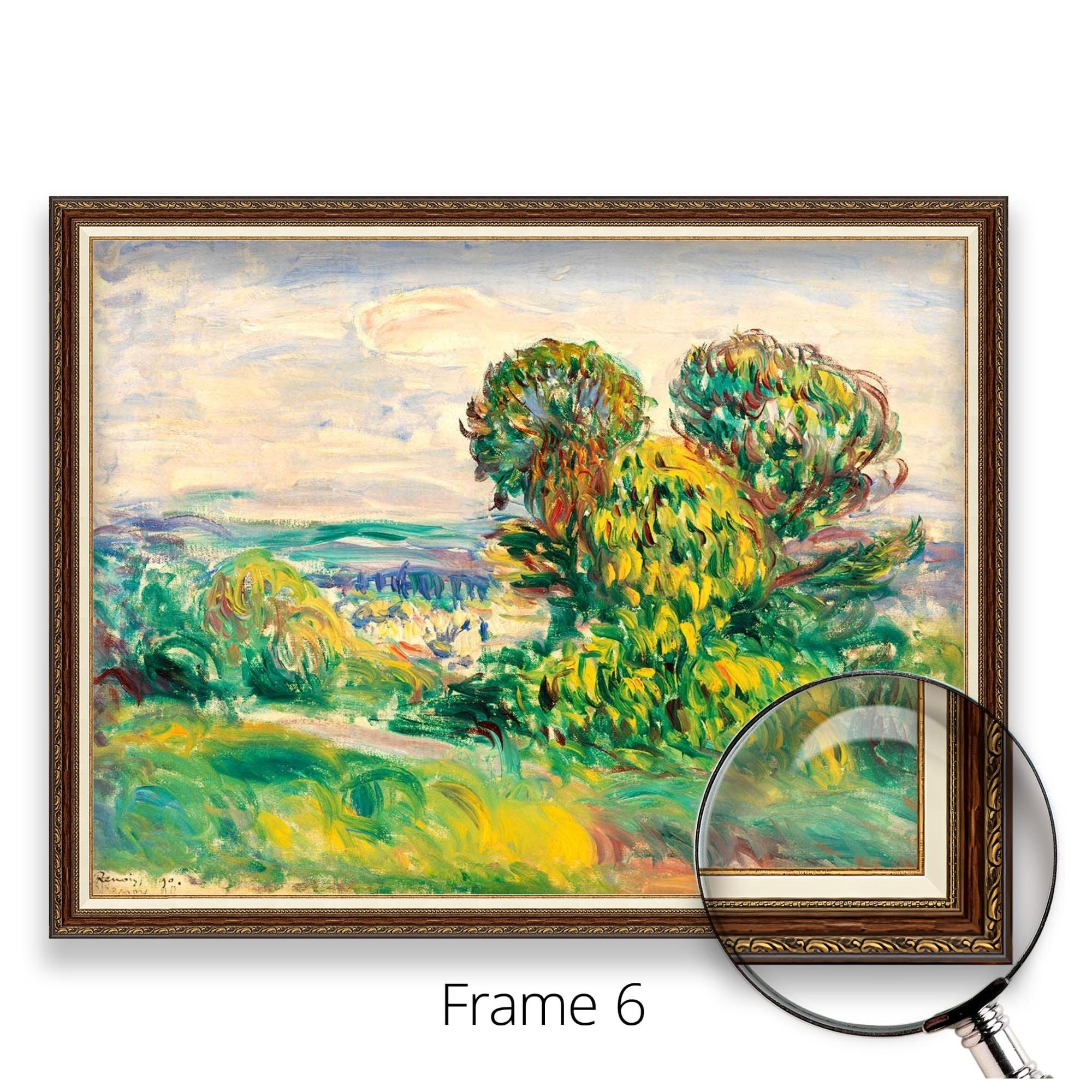 Pierre Auguste Renoir Trees Museum Quality 3D Oil Canvas - Etsy