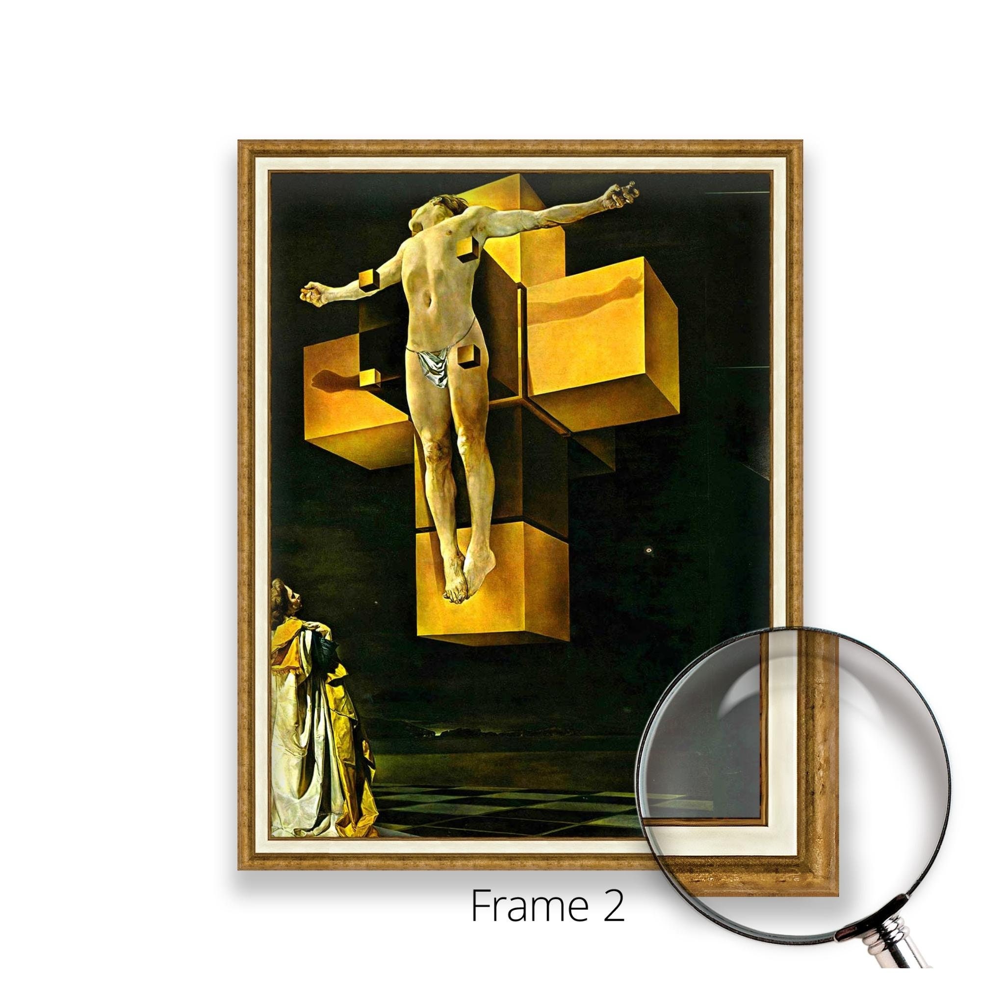 Salvador Dali Corpus Hypercubus Museum Quality 3D Oil - Etsy