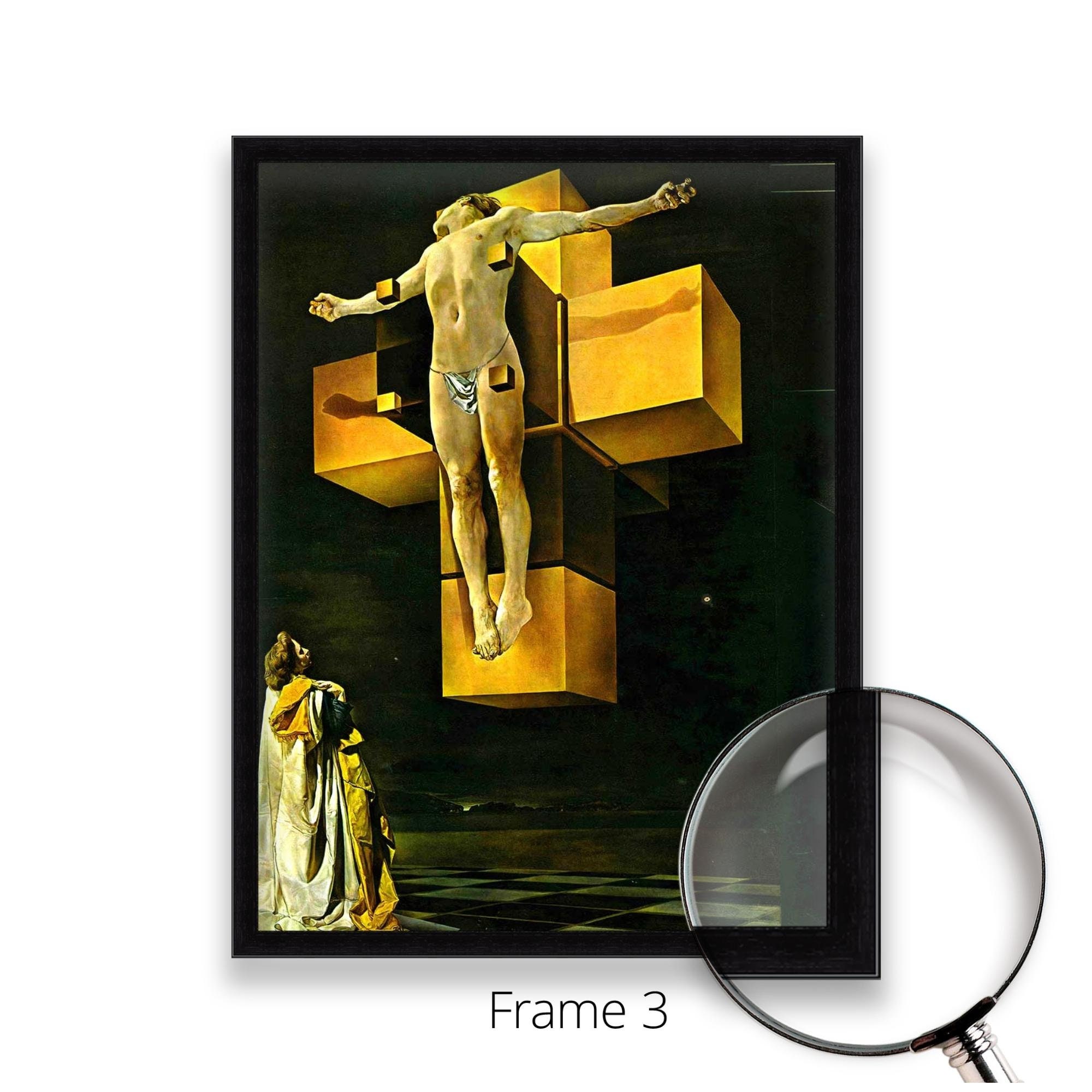 Salvador Dali Corpus Hypercubus Museum Quality 3D Oil - Etsy