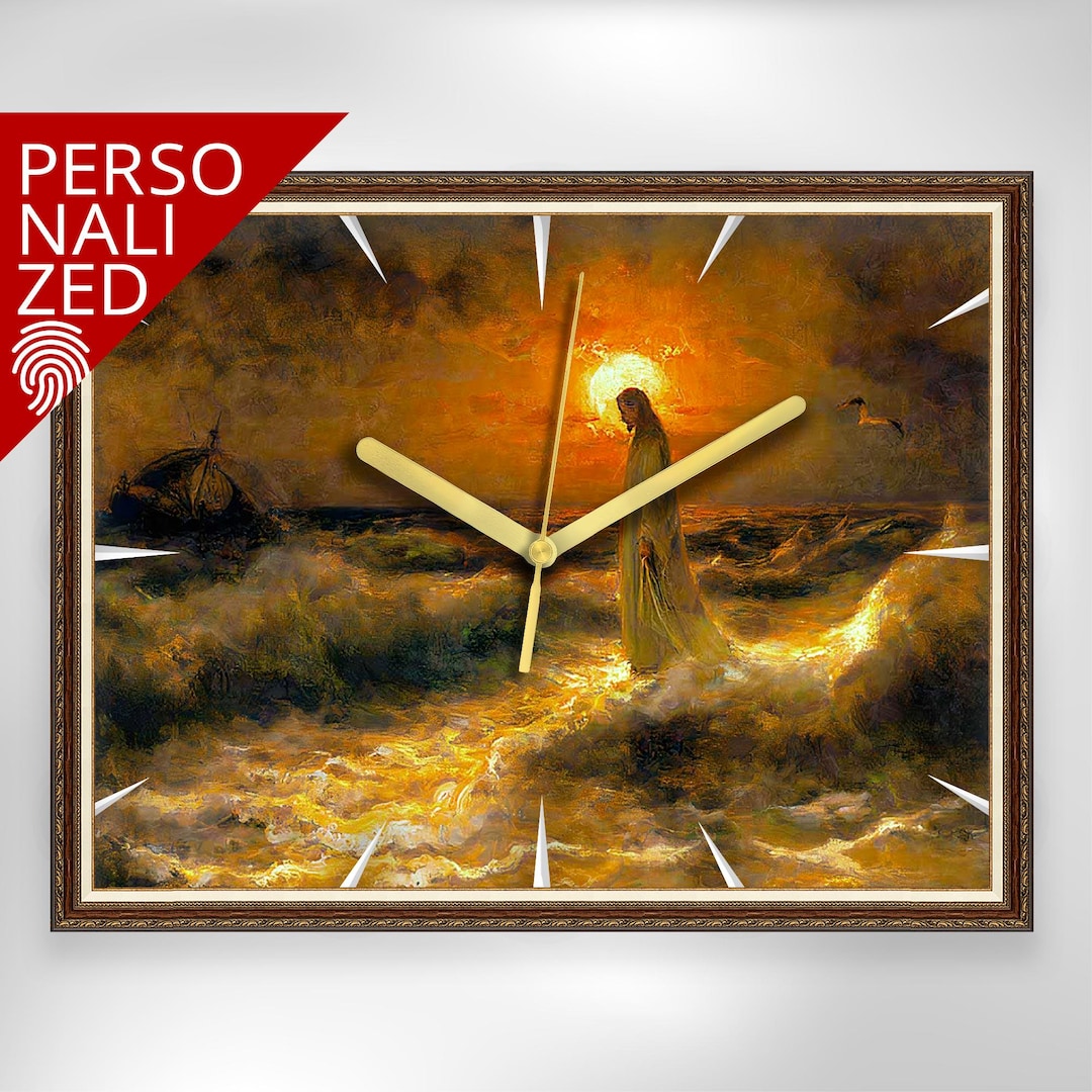 Julius Von Klever - Christ Walking on the Waters — Framed Fine Art ...
