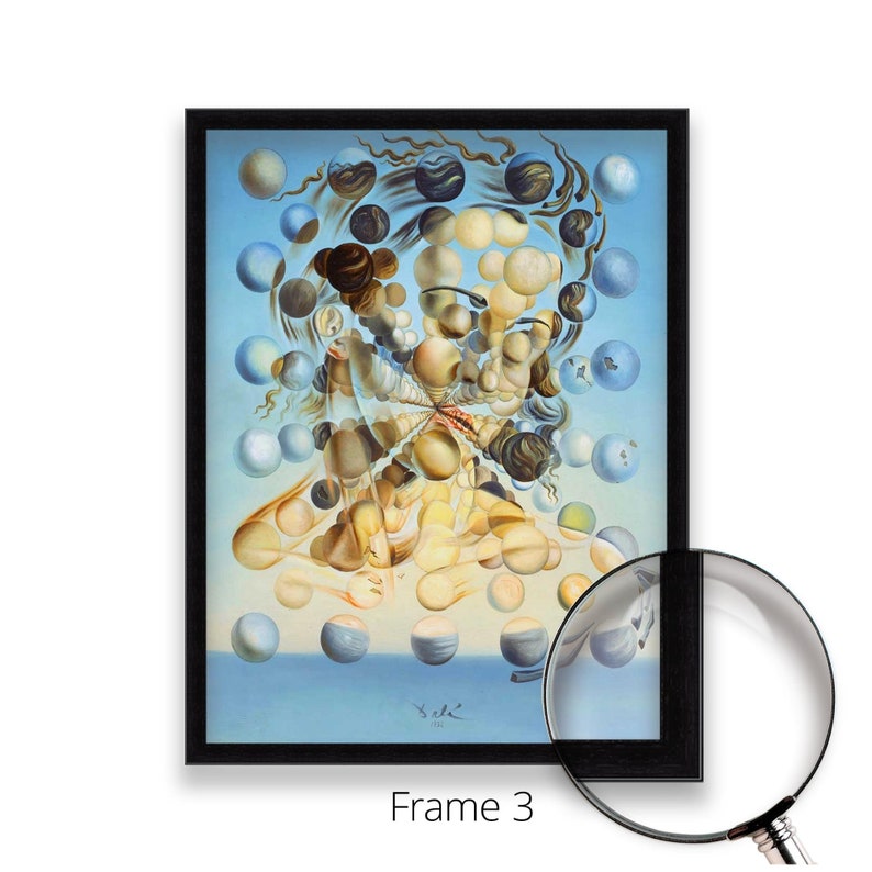 Salvador Dali Galatea Of The Spheres Museum Quality 3d Oil Canvas