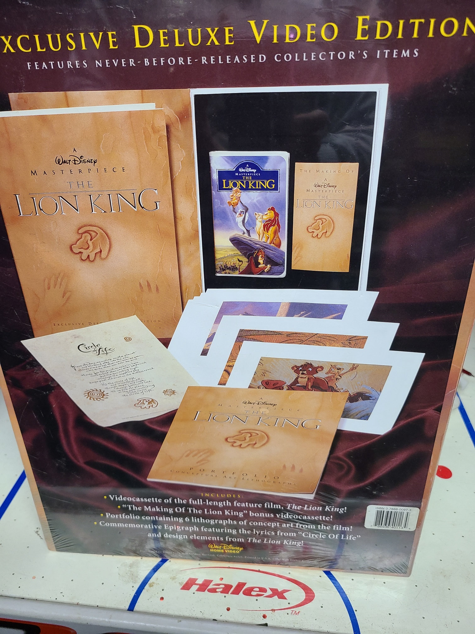 Rare Walt Disney's Masterpiece Exclusive Deluxe Video Edition - THE ...