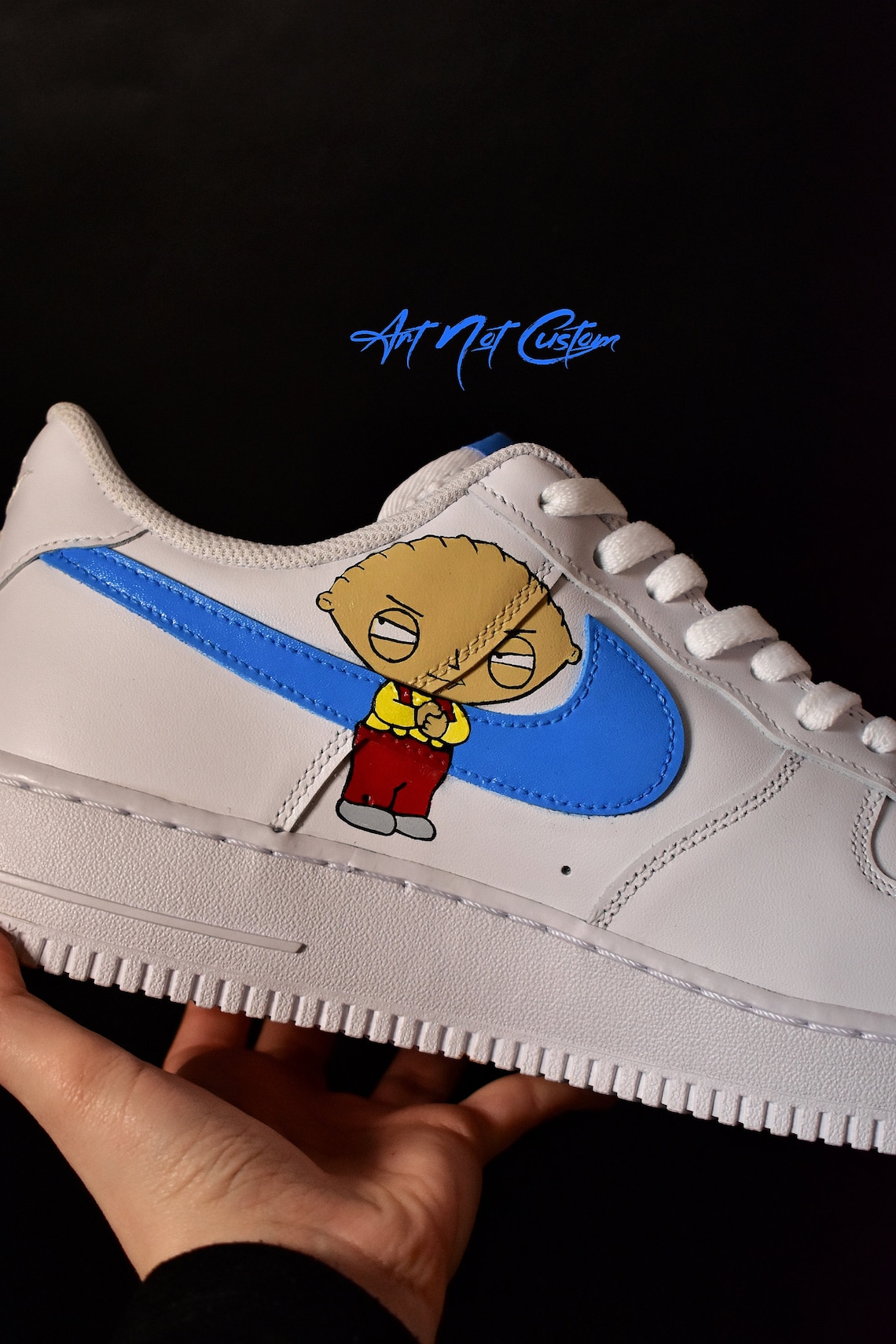 FAMILY GUY AF1 Custom Shoes Hand-painted Shoes X Airbrush - Etsy