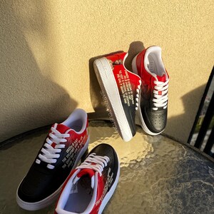 2PAC Custom Shoes | AF1 Air Force 1 | Nike | MADE TO ORDER | Hand ...