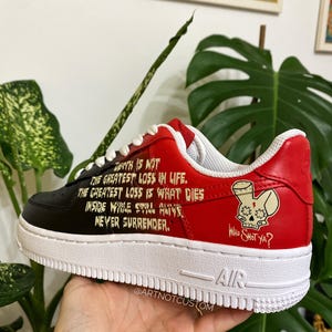 2PAC Custom Shoes | AF1 Air Force 1 | Nike | MADE TO ORDER | Hand ...