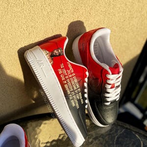 2PAC Custom Shoes | AF1 Air Force 1 | Nike | MADE TO ORDER | Hand ...
