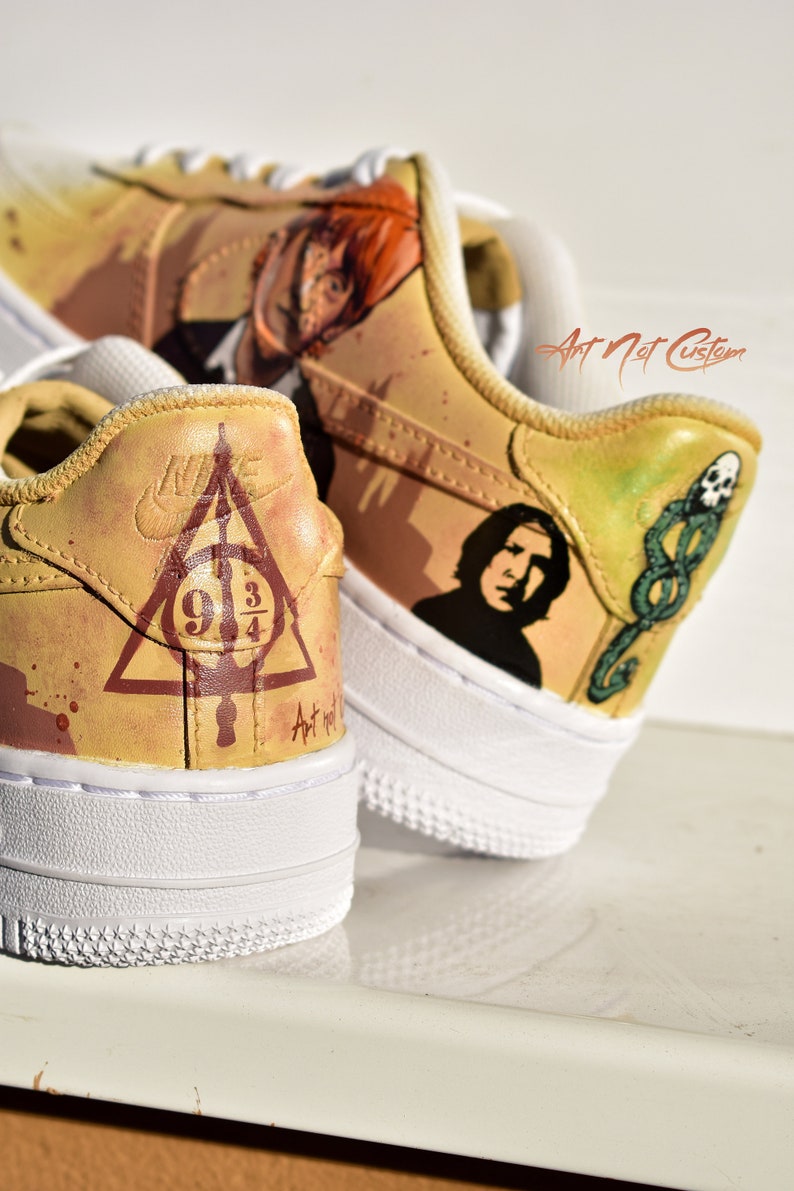 Harry Potter Custom | Made to Order | Air Force 1 Low AF1 Custom ...
