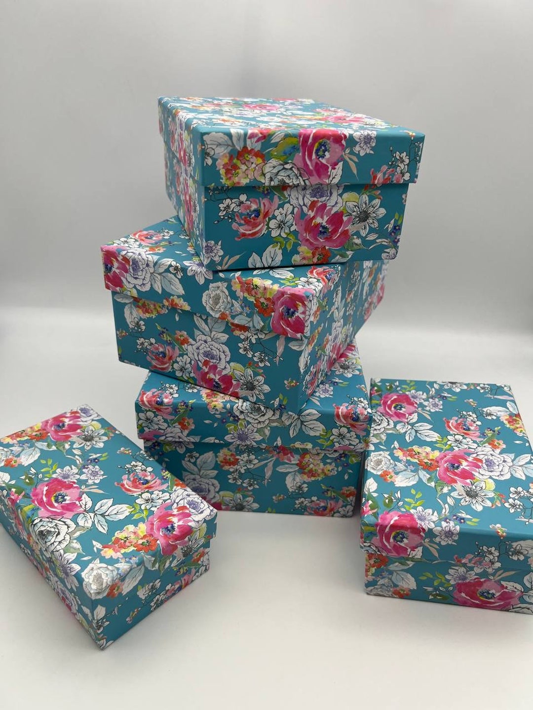 Handmade Personalised optional Christmas Gift Boxes, Christmas Box ...