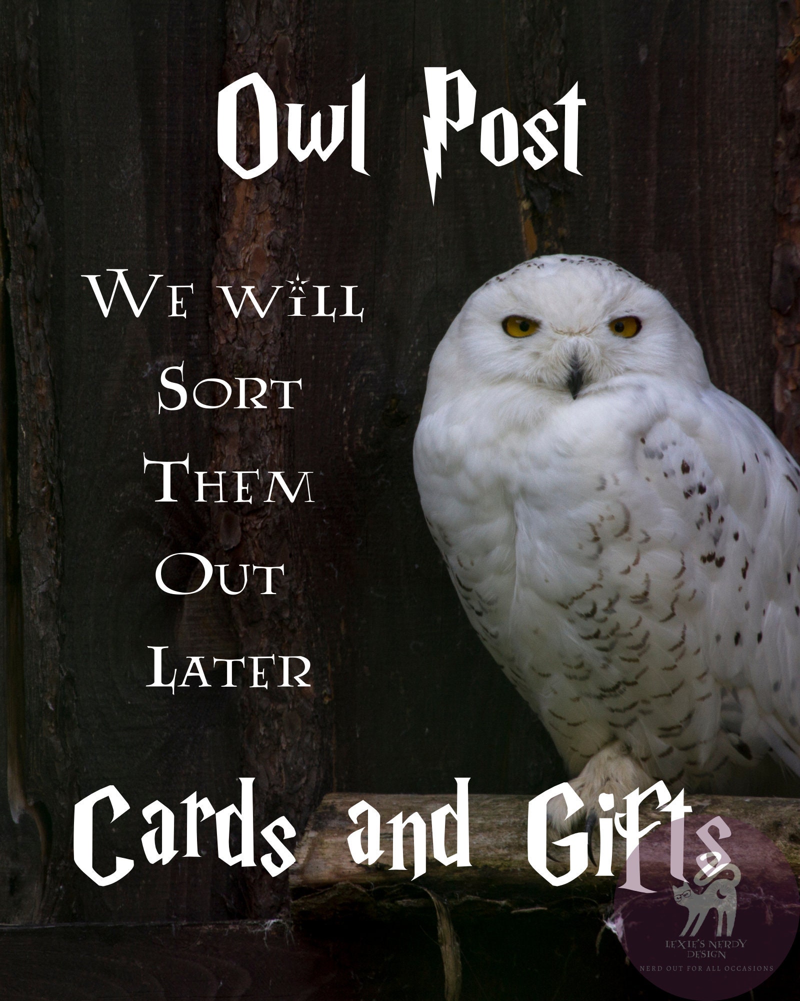 Wizardry Cards and Gifts Sign - Etsy