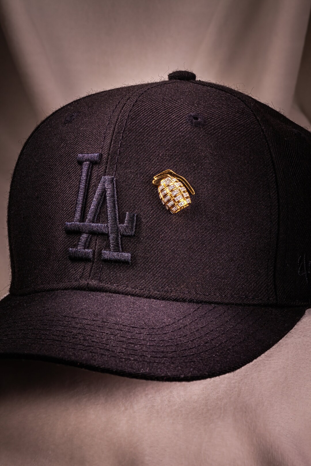 10K Gold Diamond Grenade - Etsy