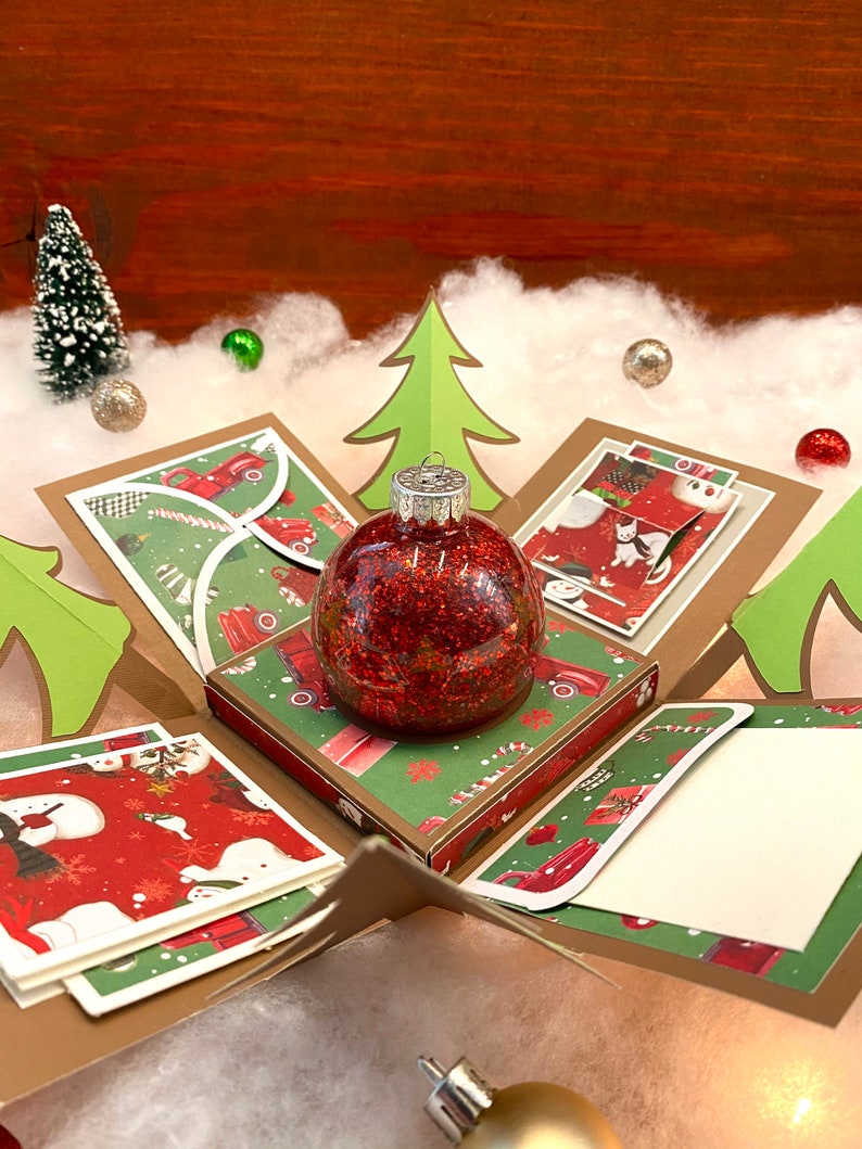 Christmas Explosion Box - Digital File - Instant Download - Etsy