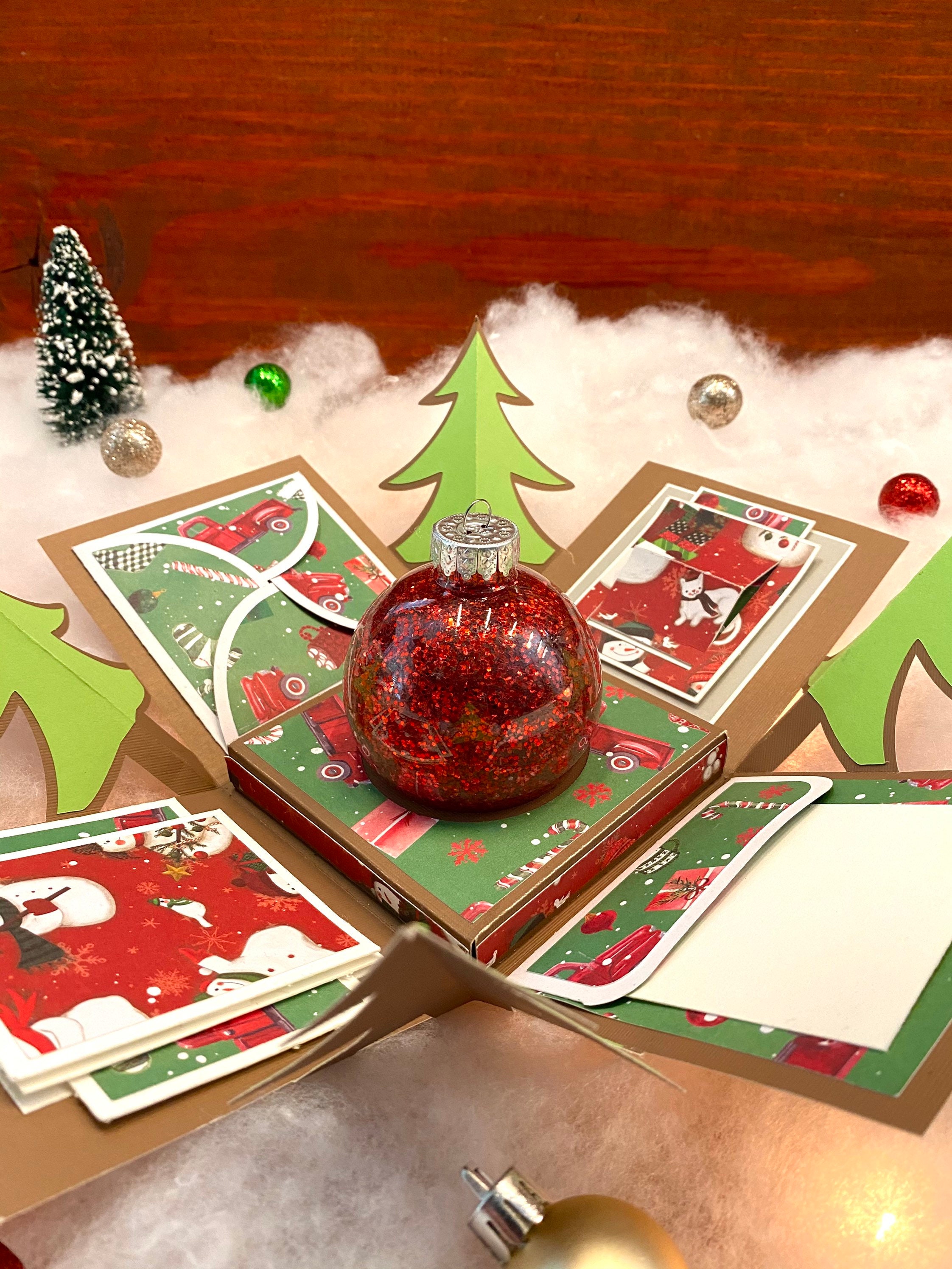 Christmas Explosion Box - Digital File - Instant Download - Etsy