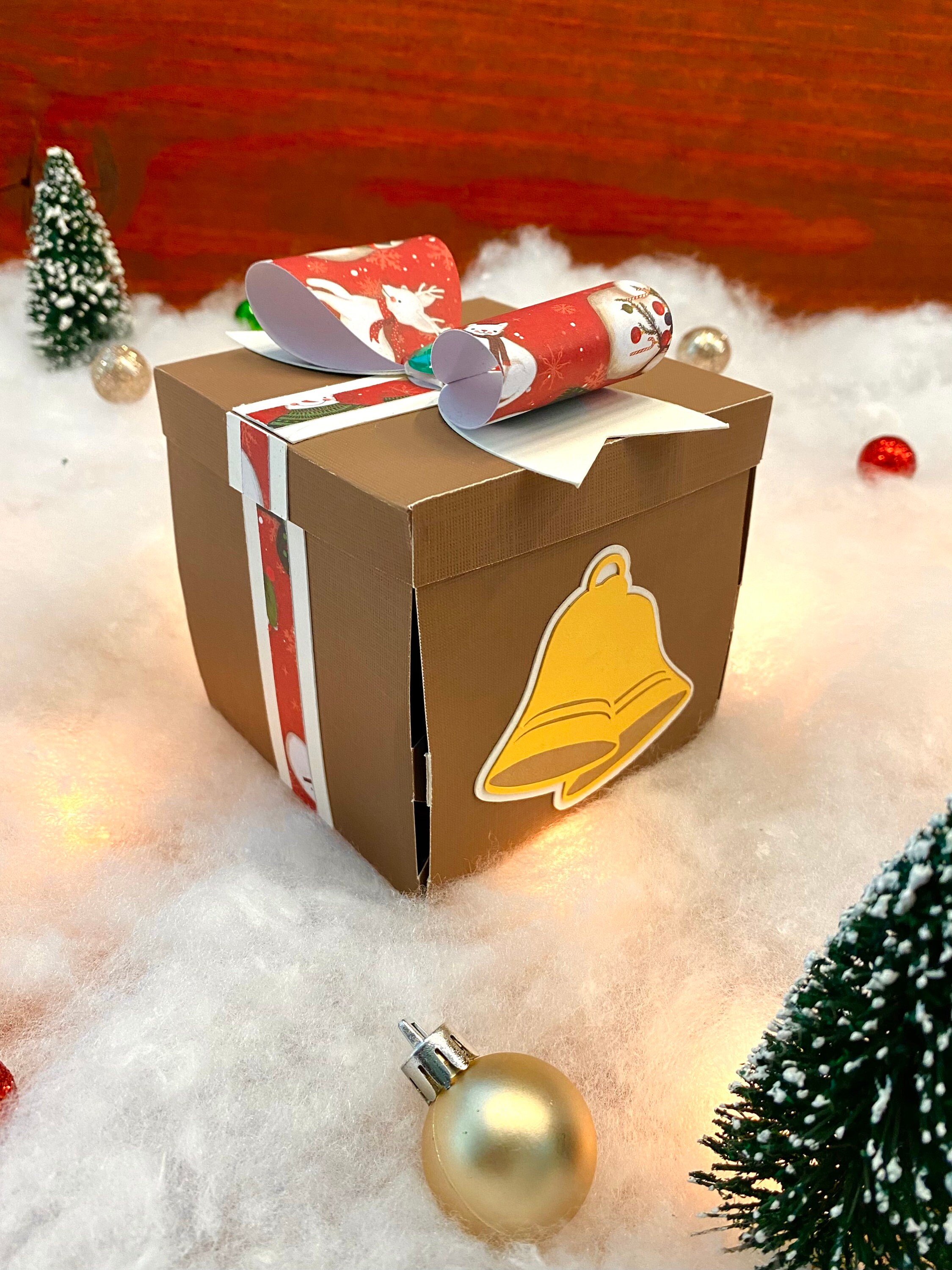 Christmas Explosion Box - Digital File - Instant Download - Etsy