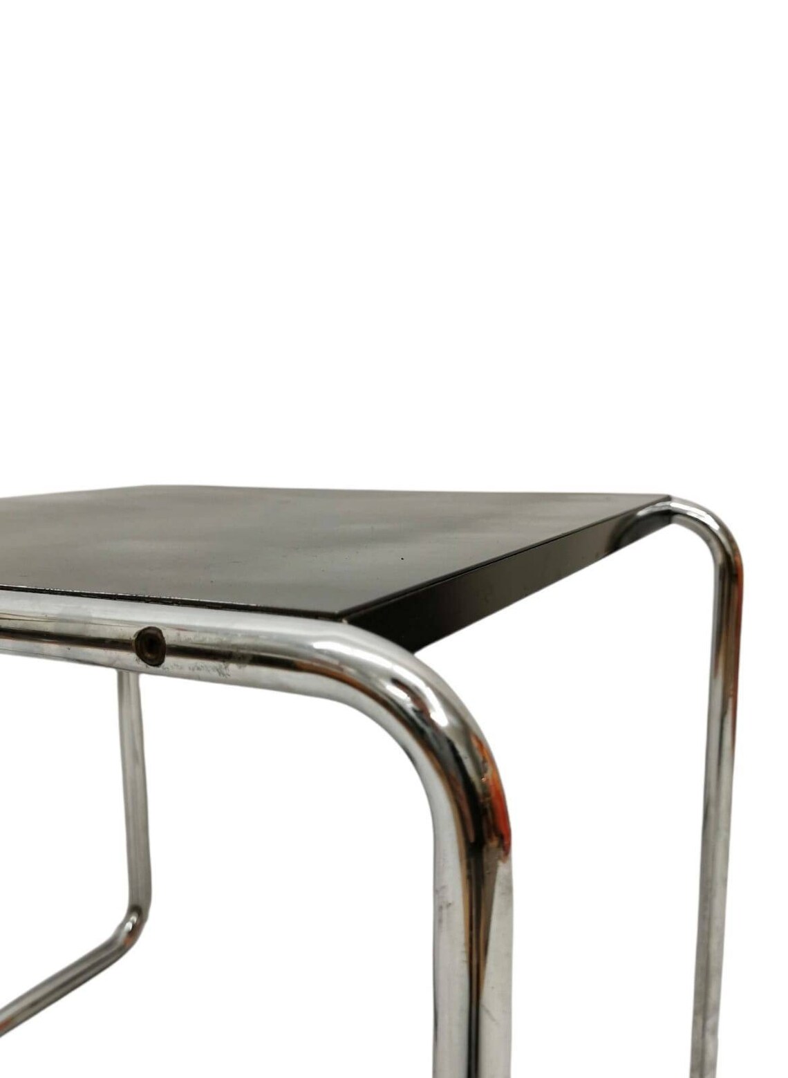 Marcel Breuer Laccio Side Coffee Table Black Laminated Top - Etsy