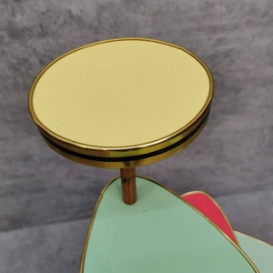 BIG German Plant Stand, Colorful Vintage Mid-century Minimalist Indoor ...