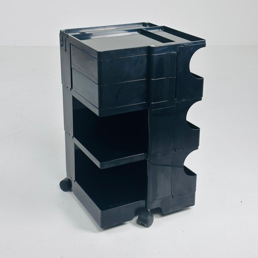 Space Age Black B-line Boby Storage Trolley by Joe Colombo for ...