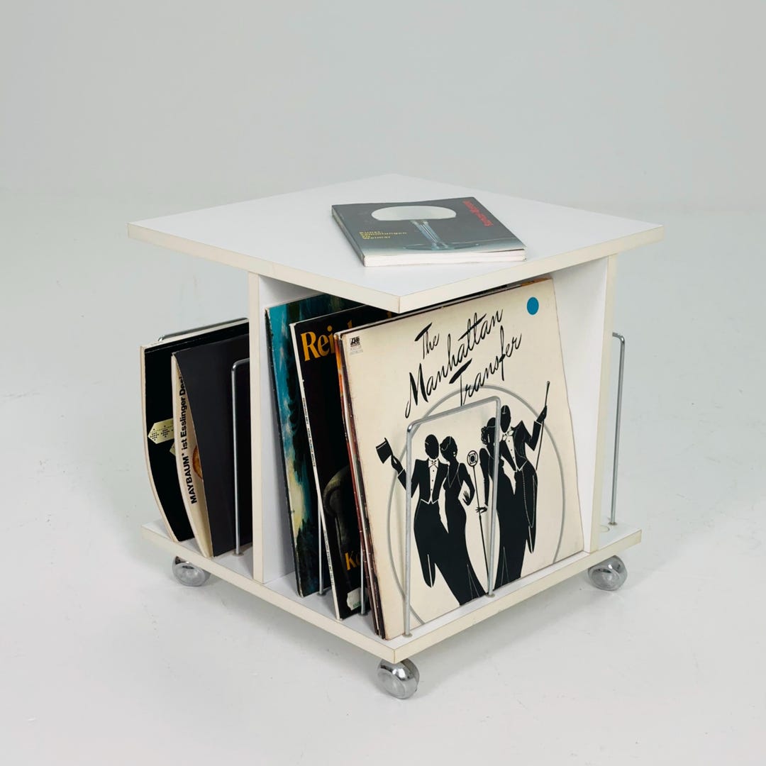 Rare Space Age Trolley With Magazine Rack 1970s Germany - Etsy