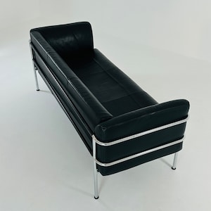 Mid Century Modern Danish Three Seats 'KEBE' Sofa Bauhaus Style 1980s ...