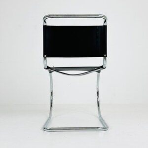 MR10 Lounge Black Leather Chair Design by Ludwig Mies Van Der - Etsy