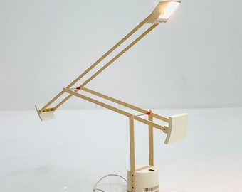 Mid Century Red Italian Tizio Table Lamp by Richard Sapper for Artemide ...
