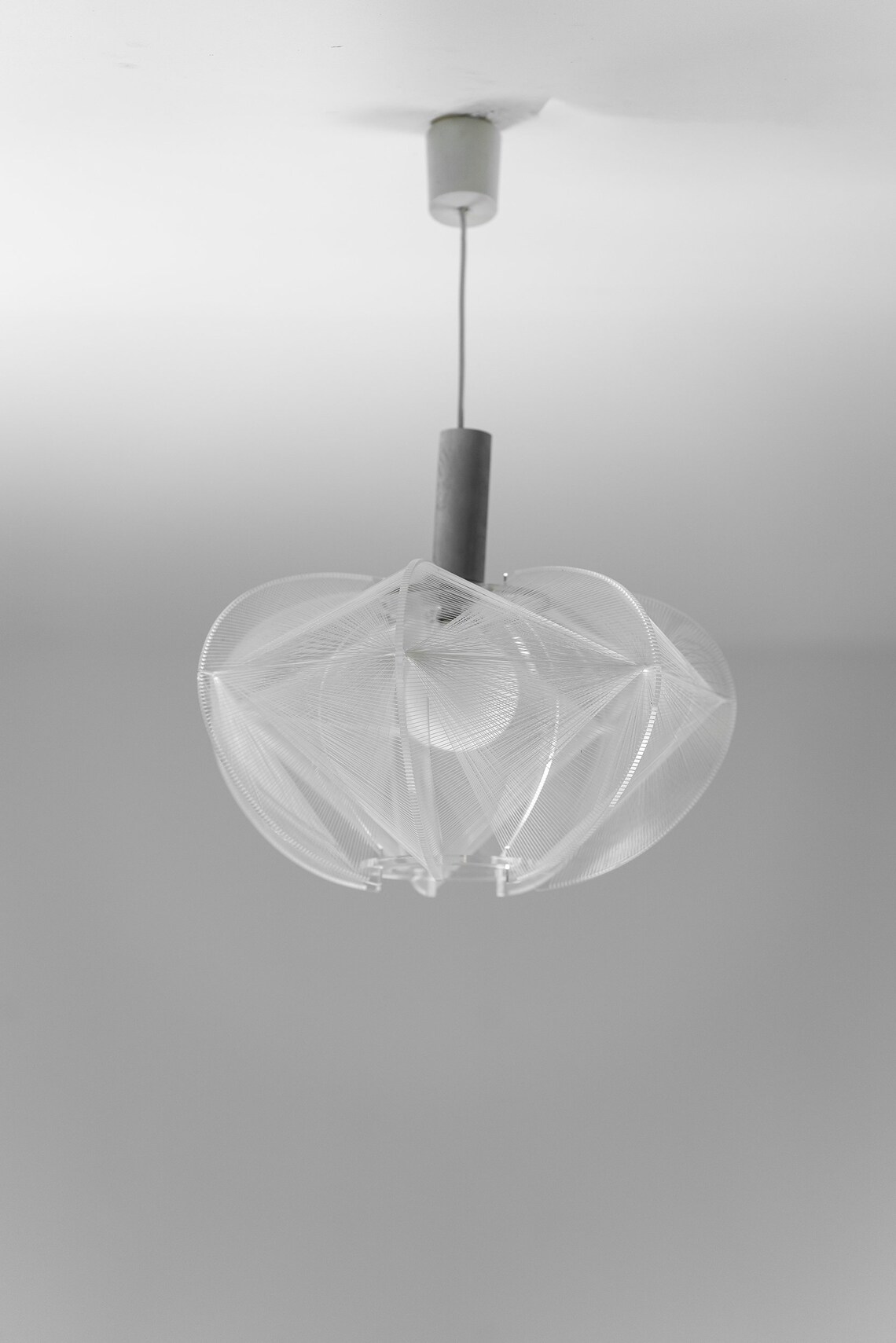 Mid Century Swag Pendant Lamp by Paul Secon, for Sompex Germany - 1960s ...