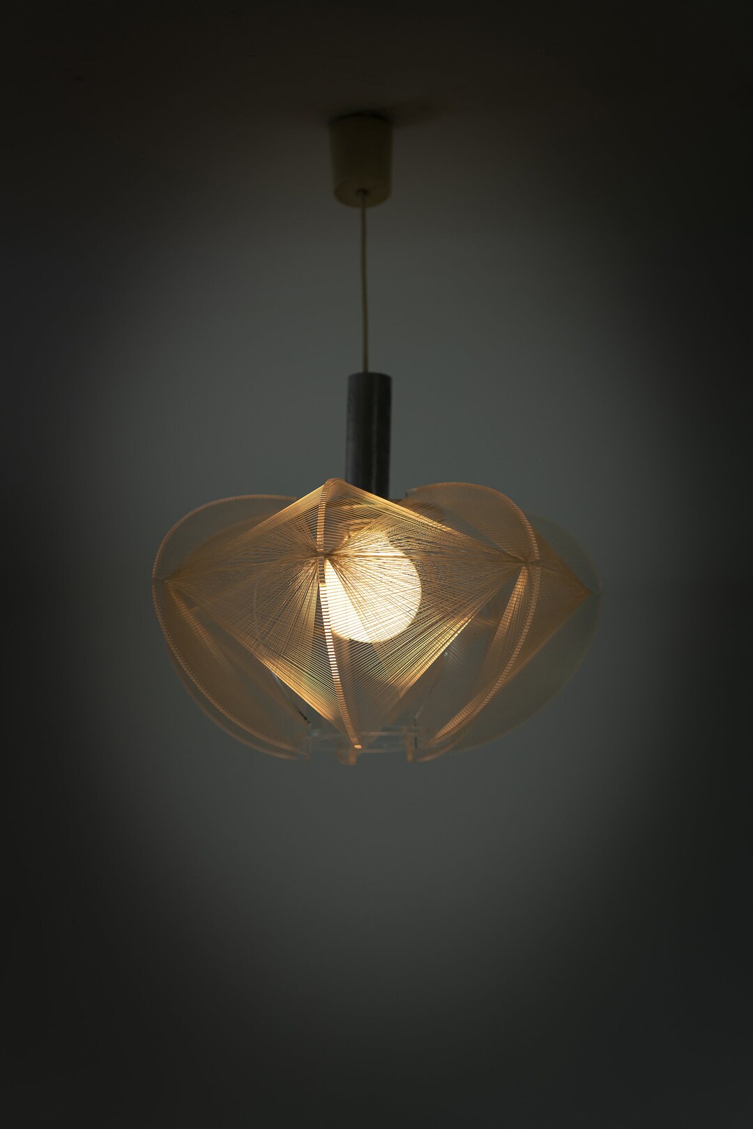 Mid Century Swag Pendant Lamp by Paul Secon, for Sompex Germany - 1960s ...