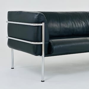 Mid Century Modern Danish Three Seats 'KEBE' Sofa Bauhaus Style 1980s ...