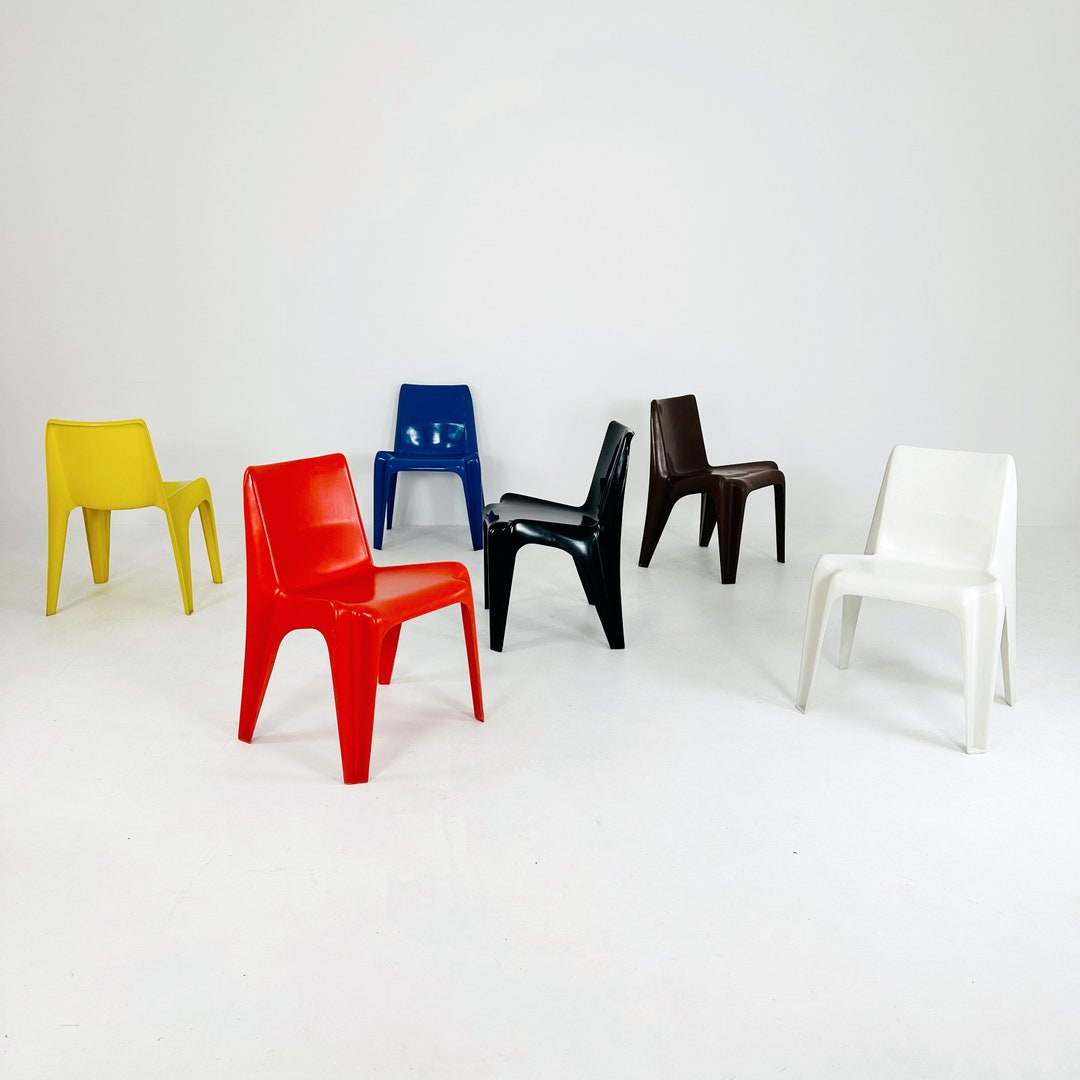 Space Age Bofinger BA1171 Chairs by Helmut Bätzner, 1970s - Etsy