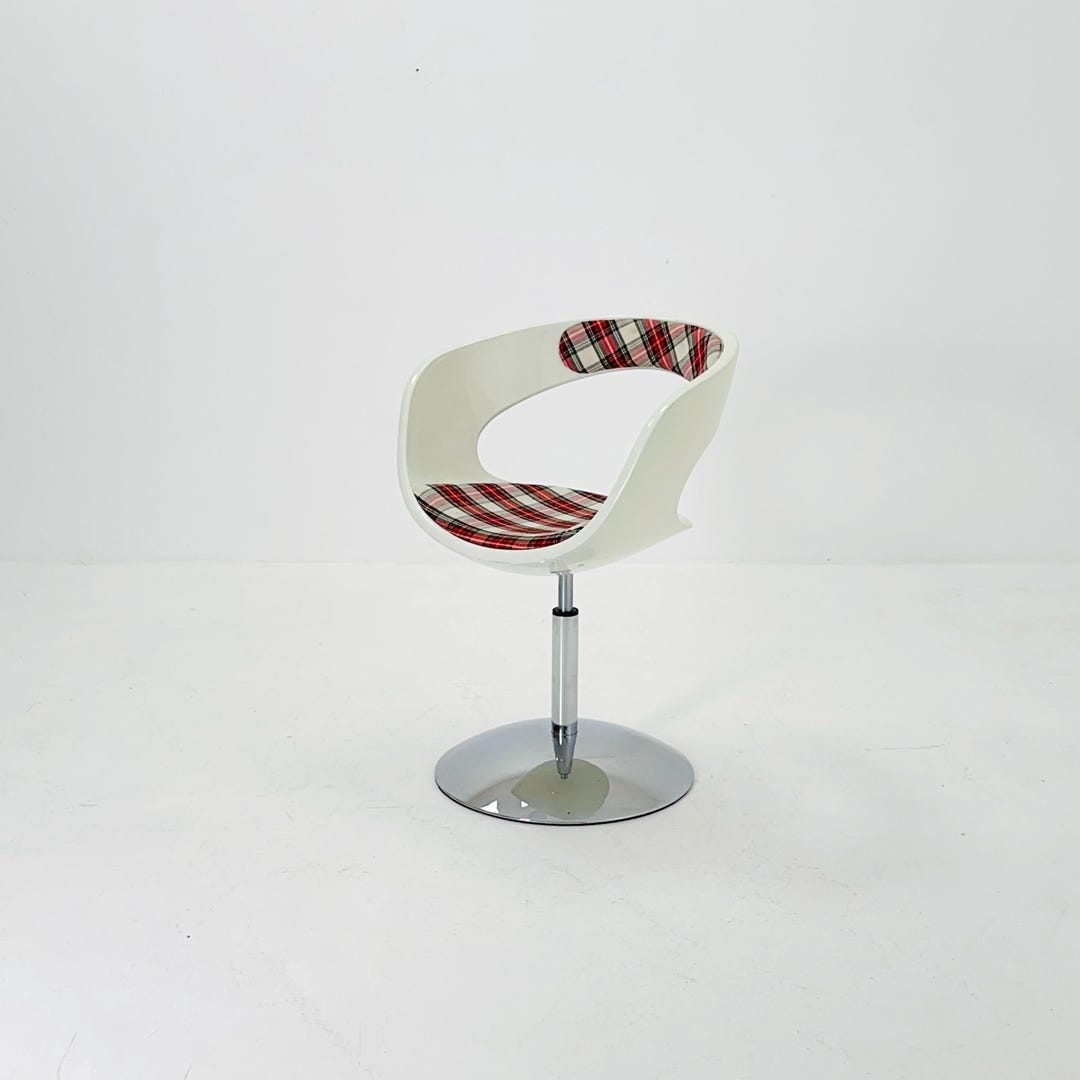 Mid Century Spaceage Swivel Desk Chair by Kare Design Germany 1990s - Etsy