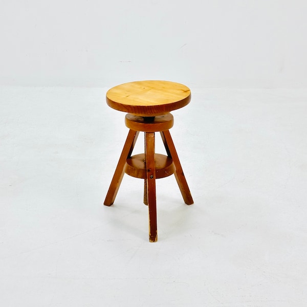 Wooden Screw Stool - Etsy