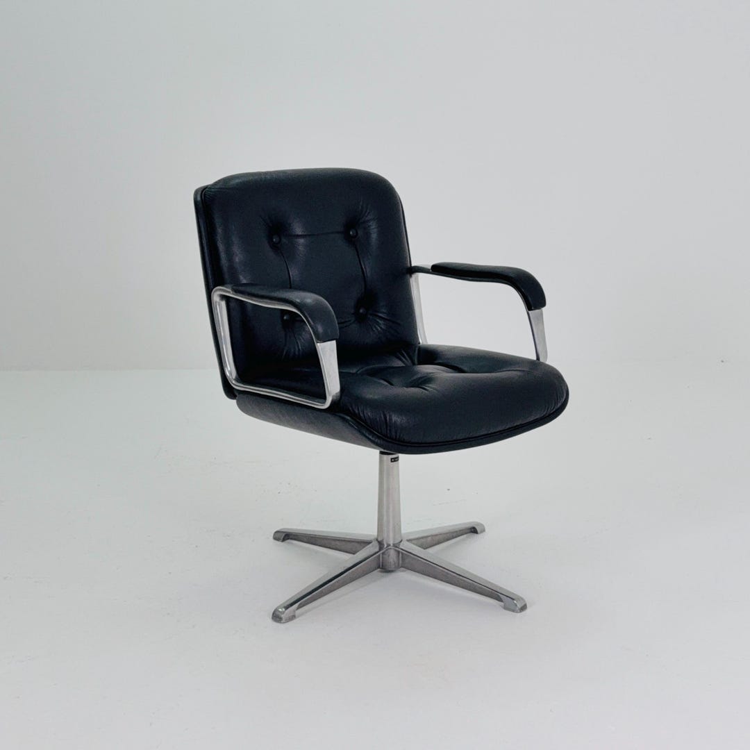 Mid Century Executive Swivel Desk Chair by Osvaldo Borsani for Blaha ...