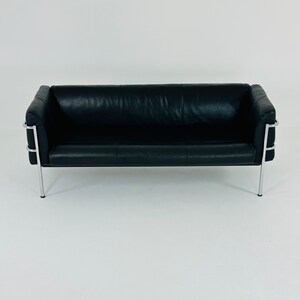 Mid Century Modern Danish Three Seats 'KEBE' Sofa Bauhaus Style 1980s ...