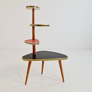 BIG German Plant Stand, Colorful Vintage Mid-century Minimalist Indoor ...