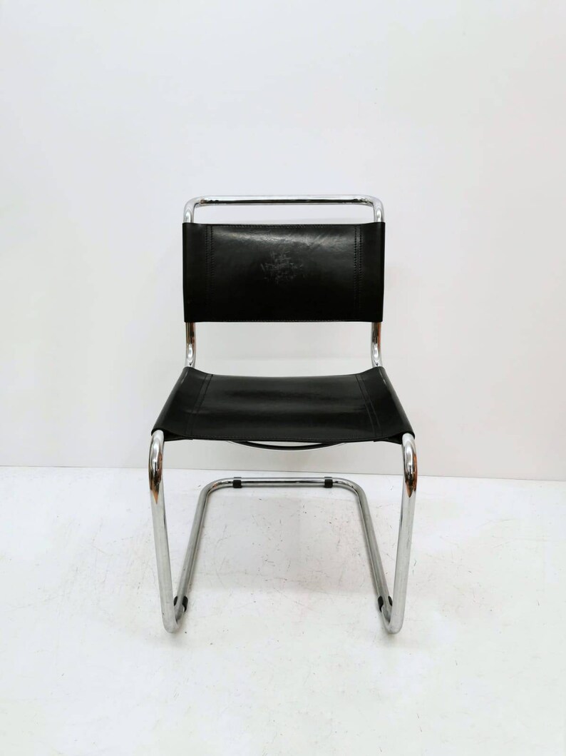 1 of 3 Mid-century Vintage S33 Chair From Mart Stam Italy - Etsy