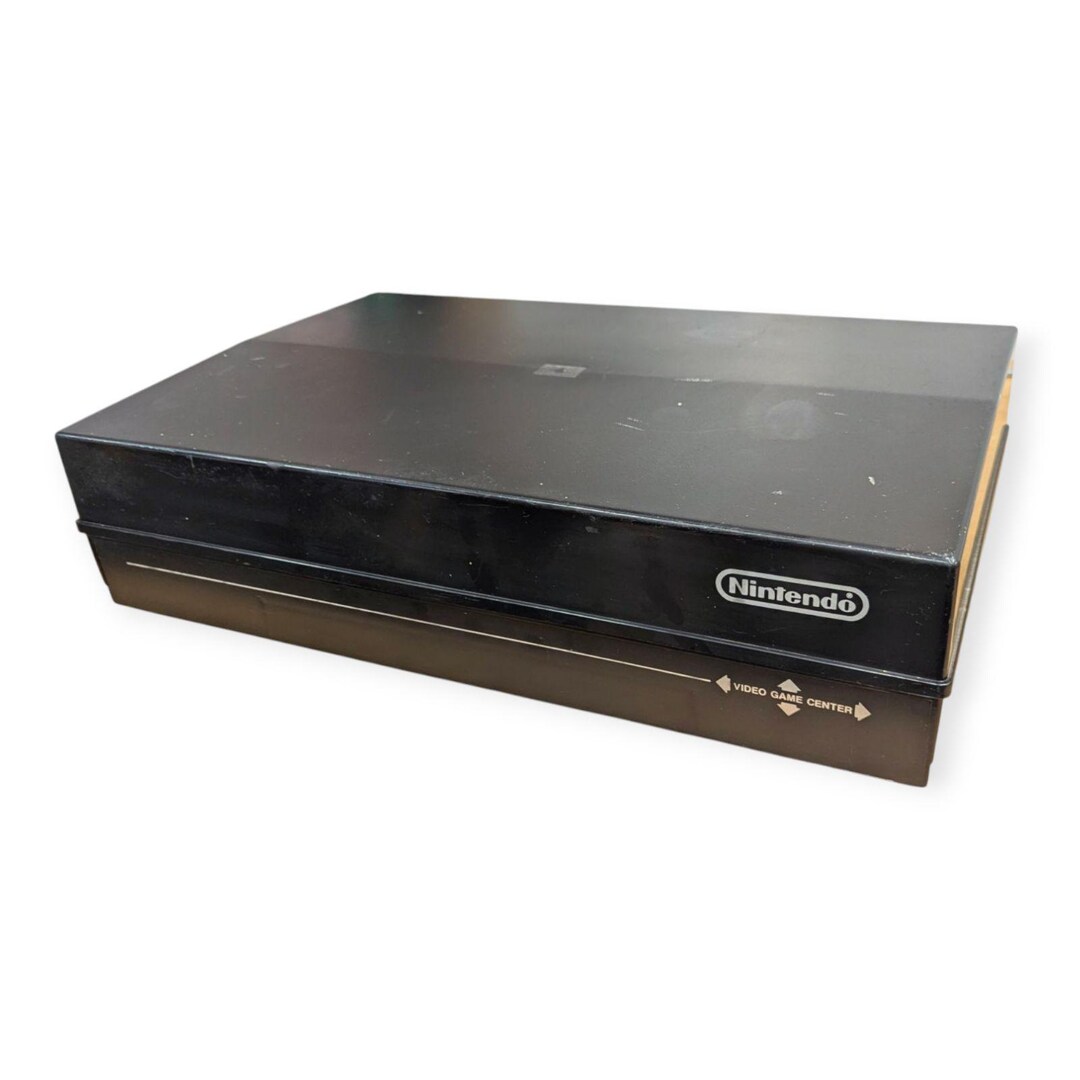 NES Nintendo Video Game Center Storage Case - Black Plastic for NES ...