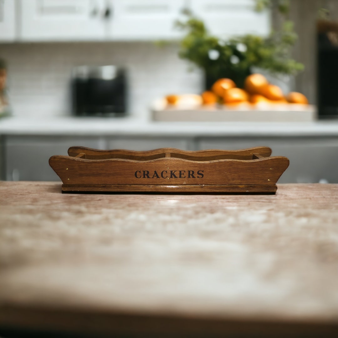 Antique Wooden Cracker Dish/box - Etsy