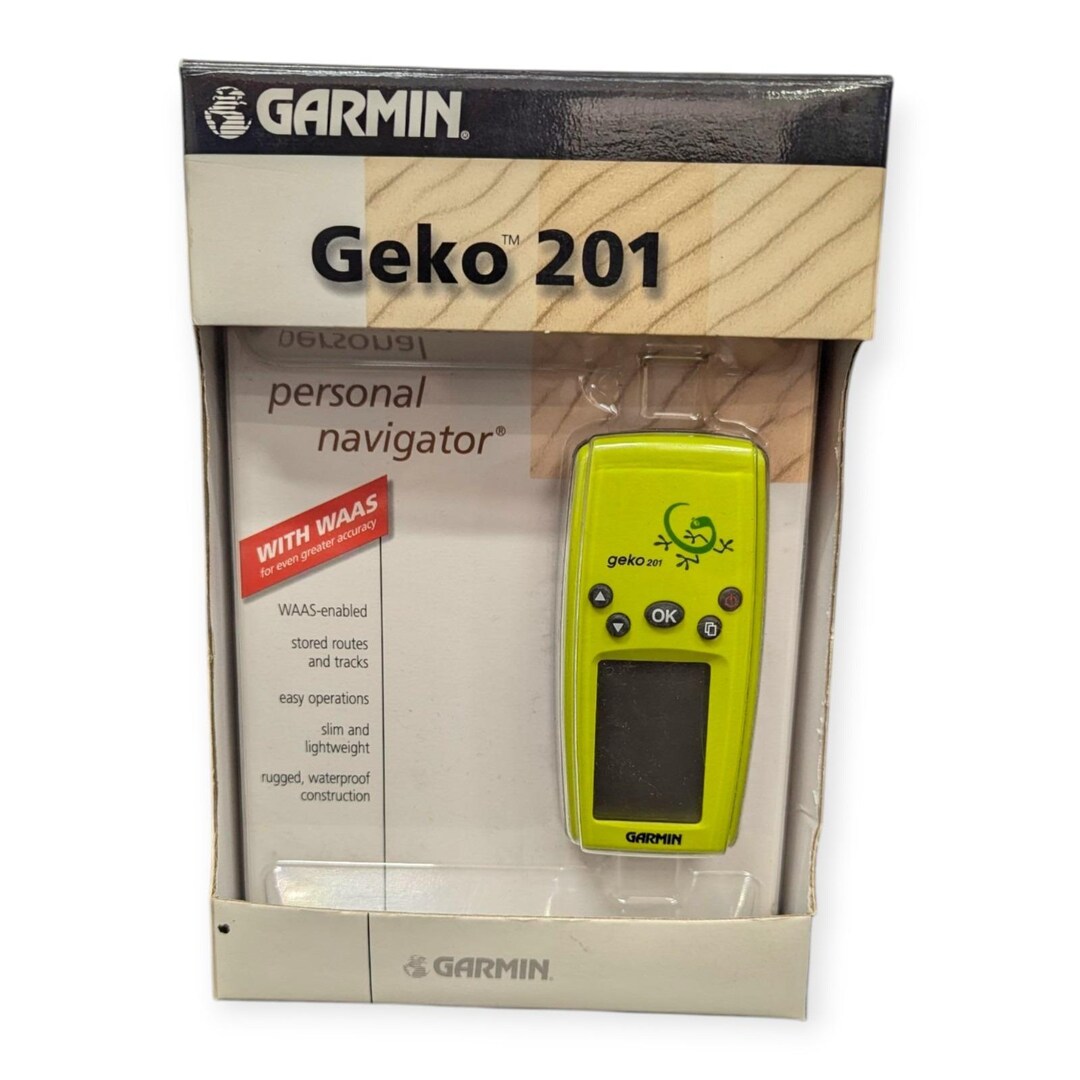 Garmin Geko 201 Handheld GPS New in Box - Compact Geocaching Hiking ...
