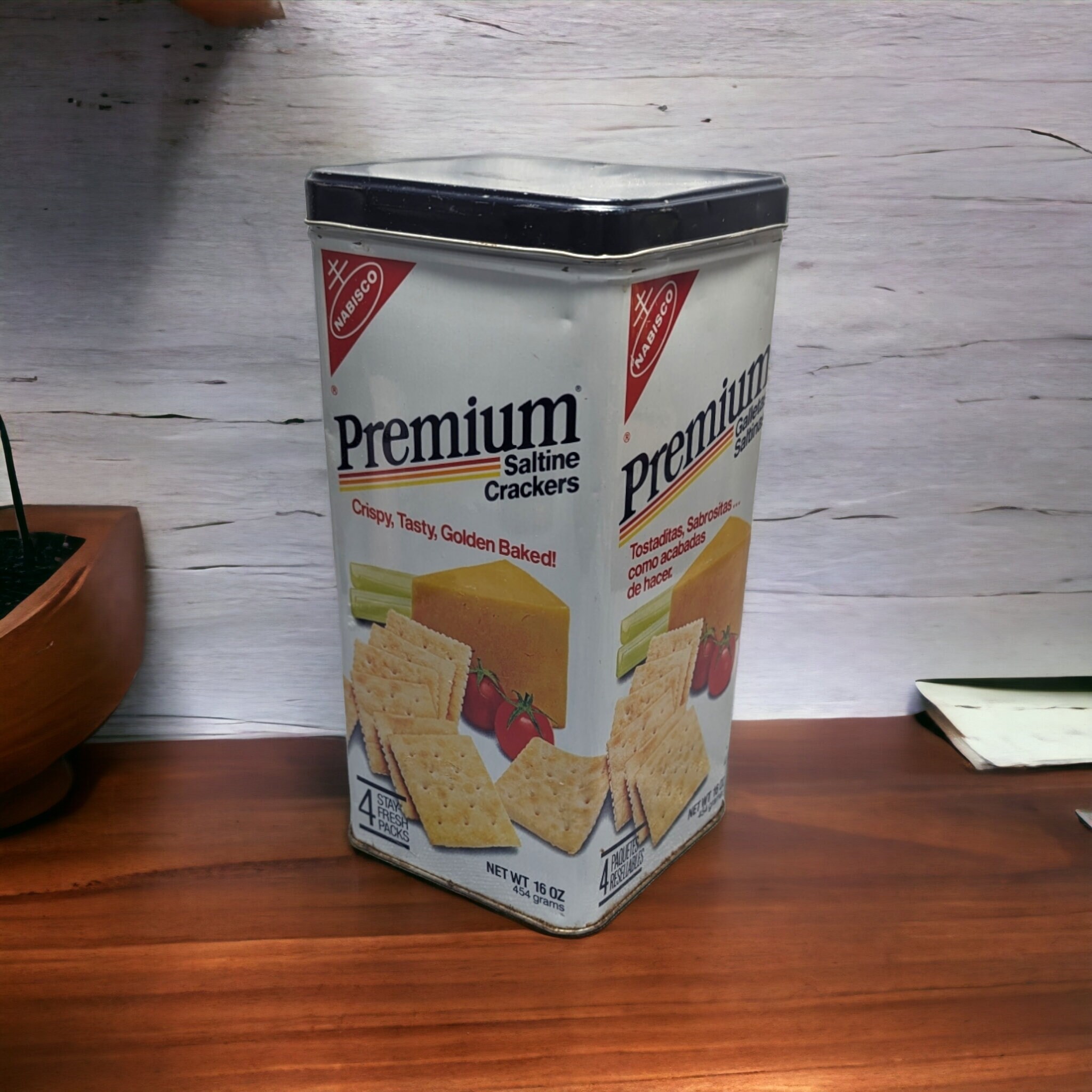 Saltine Crackers Box