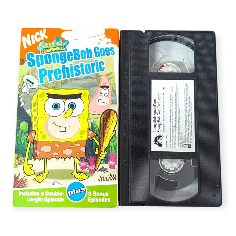 Spongebob Squarepants Vhs - Etsy