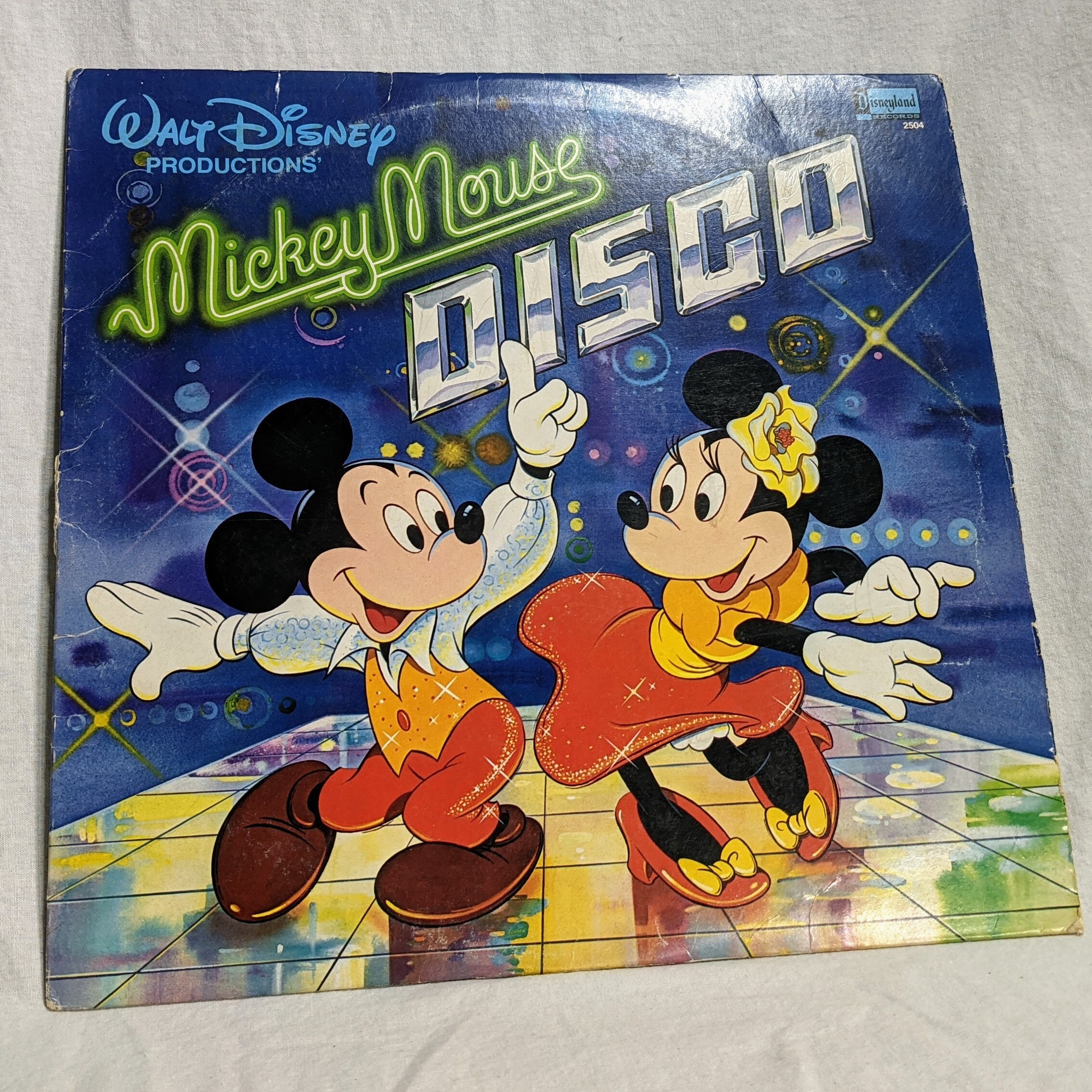 1979 LP - Mickey Mouse Disco - Walt Disney Productions & Disneyland ...