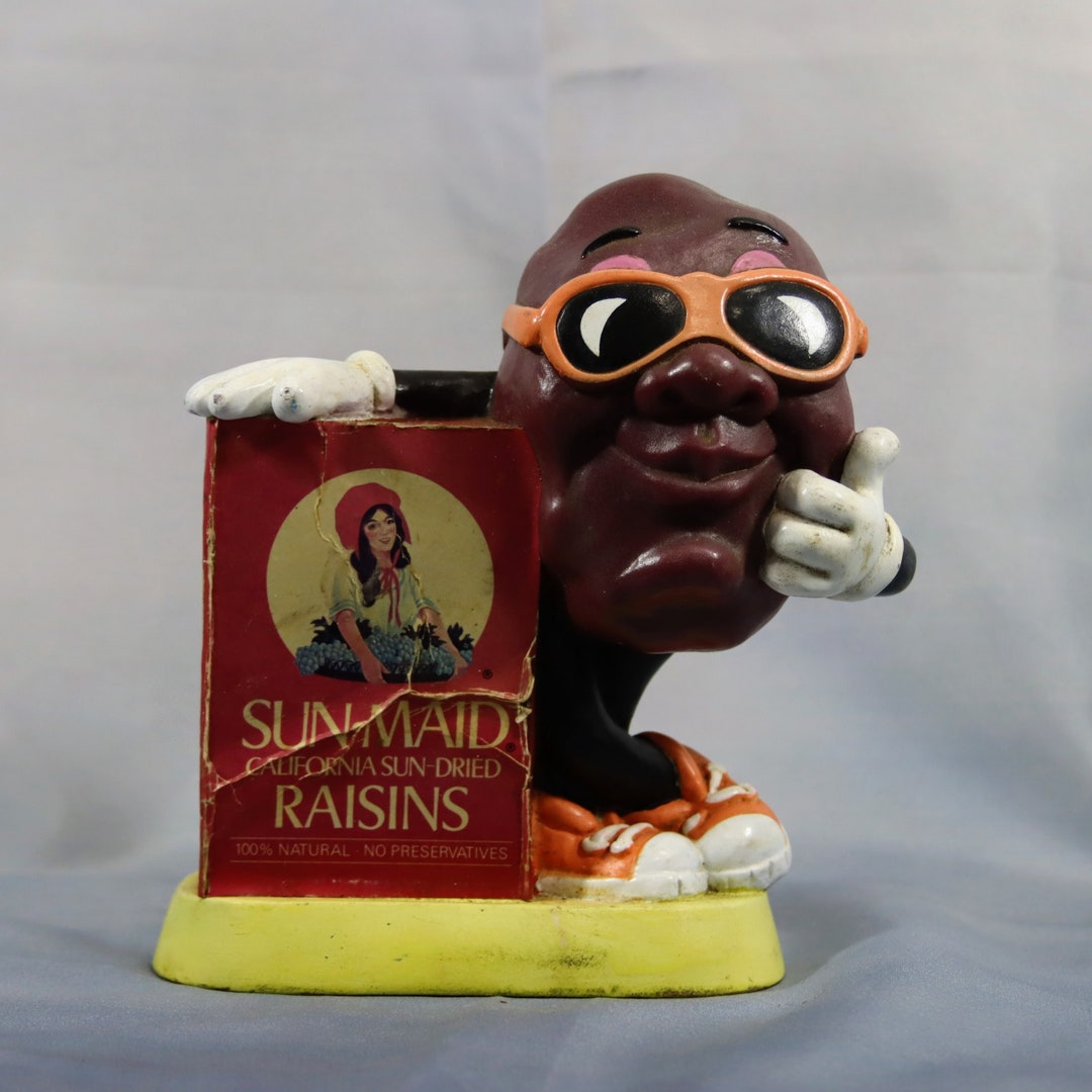 California Raisins 1987 Vinyl Three-dimensional Bank - Etsy