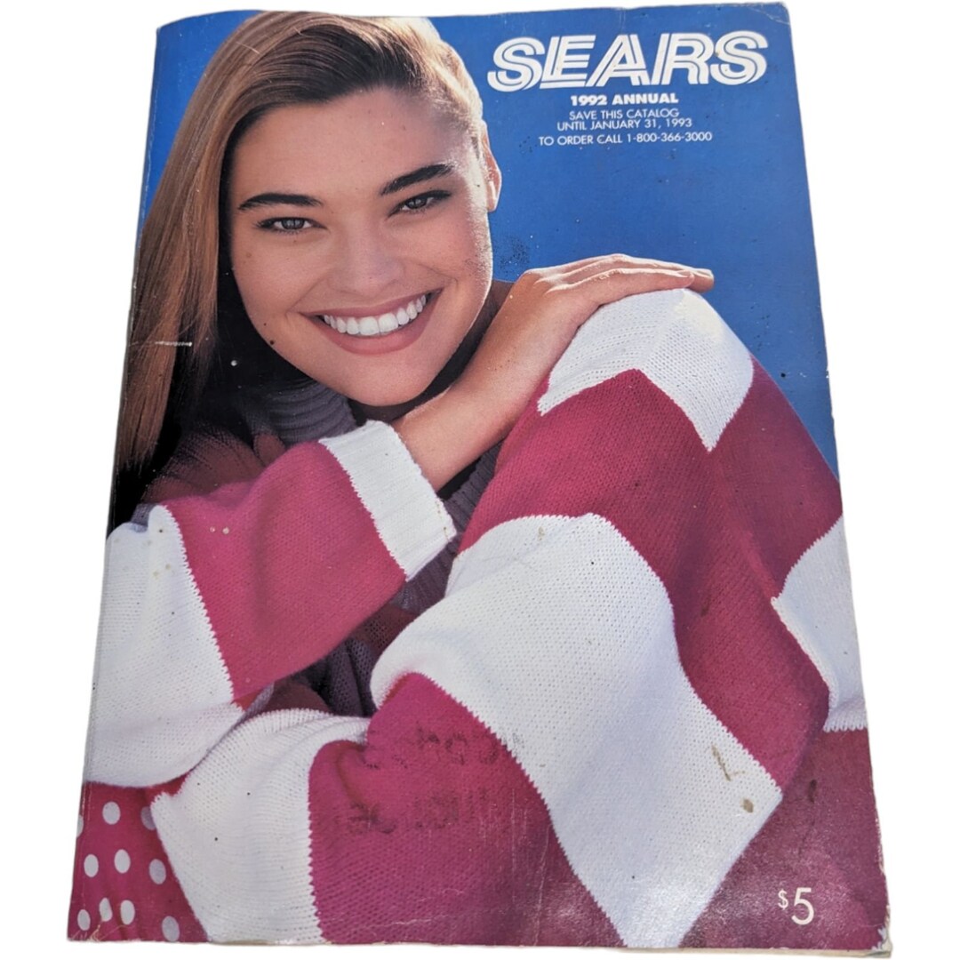 Sears 1992 Annual Shopping Catalog Edition 284 Good Condition - Etsy